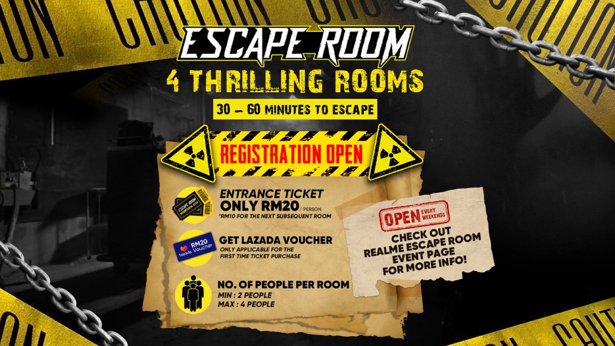 realme Escape Room back with BIG Rewards & Etika Group – sauce stuff
